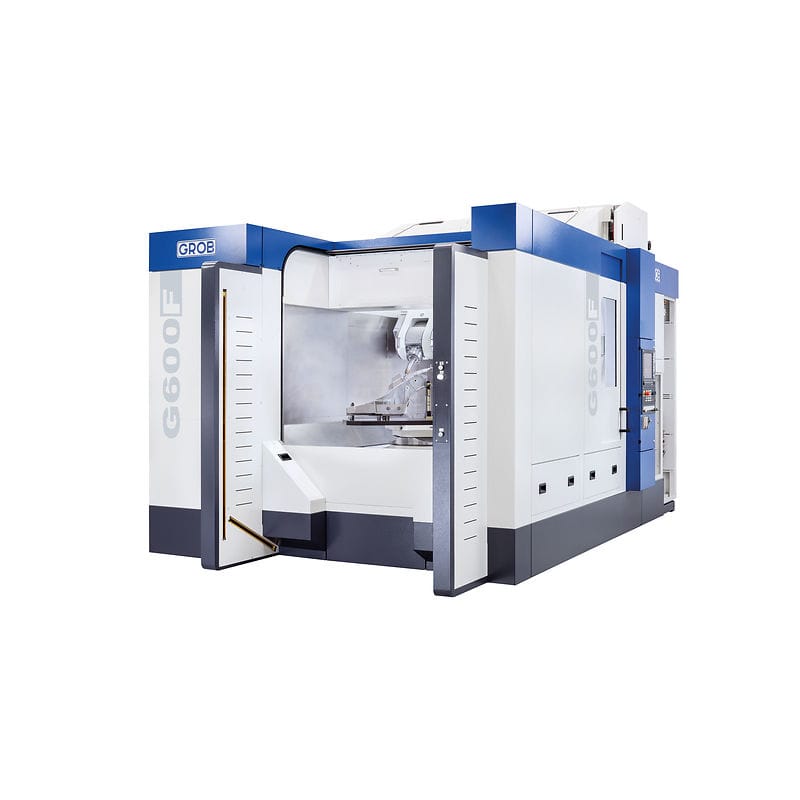 3-axis CNC machining center - G600F - GROB-WERKE - universal / for aluminum / HSK A-63