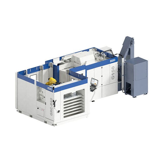 Robotic machining cell - GRC-R60 - GROB-WERKE - for machining centers