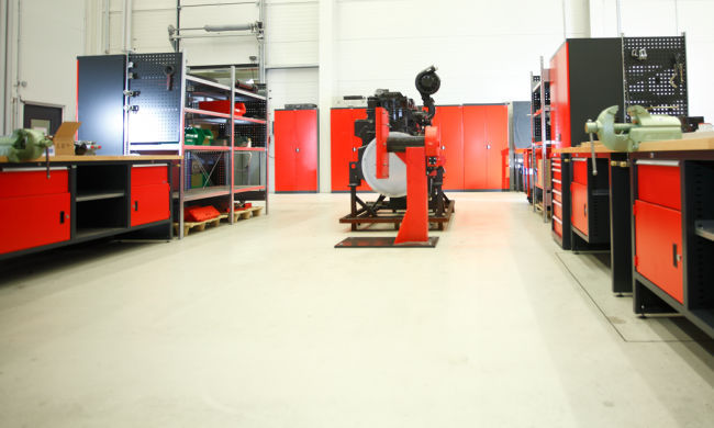 Steel workbench - SWB - LOKOMA - door