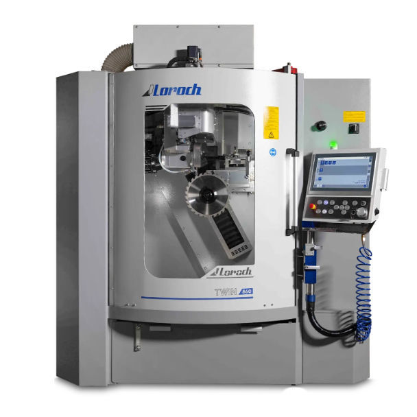 Circular saw blade grinding machine - TWIN 860 - LOROCH - CNC / automatic