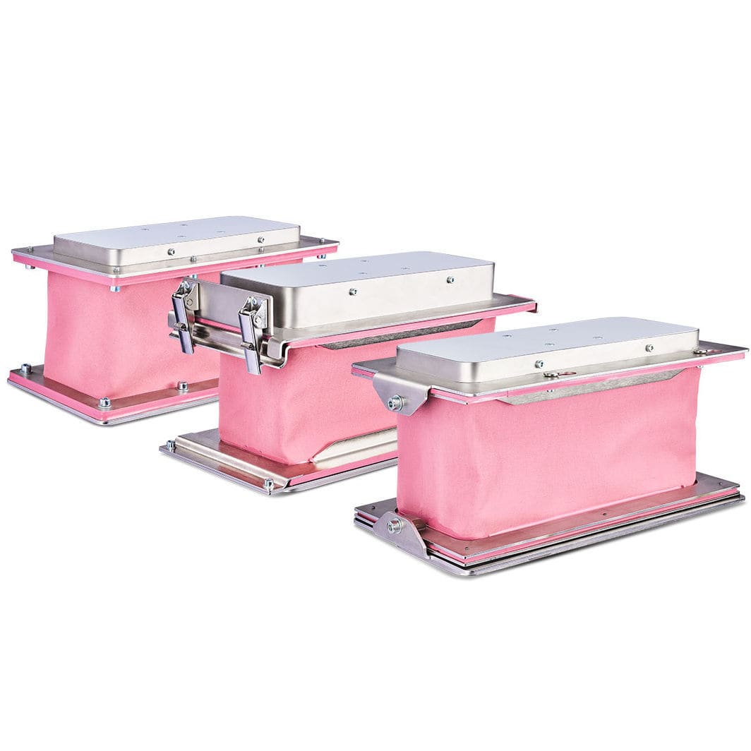 Fabric expansion joint - MöllerWerke GmbH - rectangular / flange / screw-in