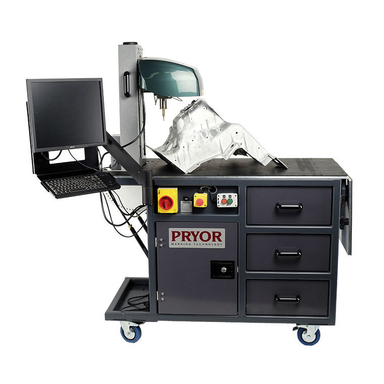 Dot peen marking machine - Type T - Pryor Marking Technology - metal ...