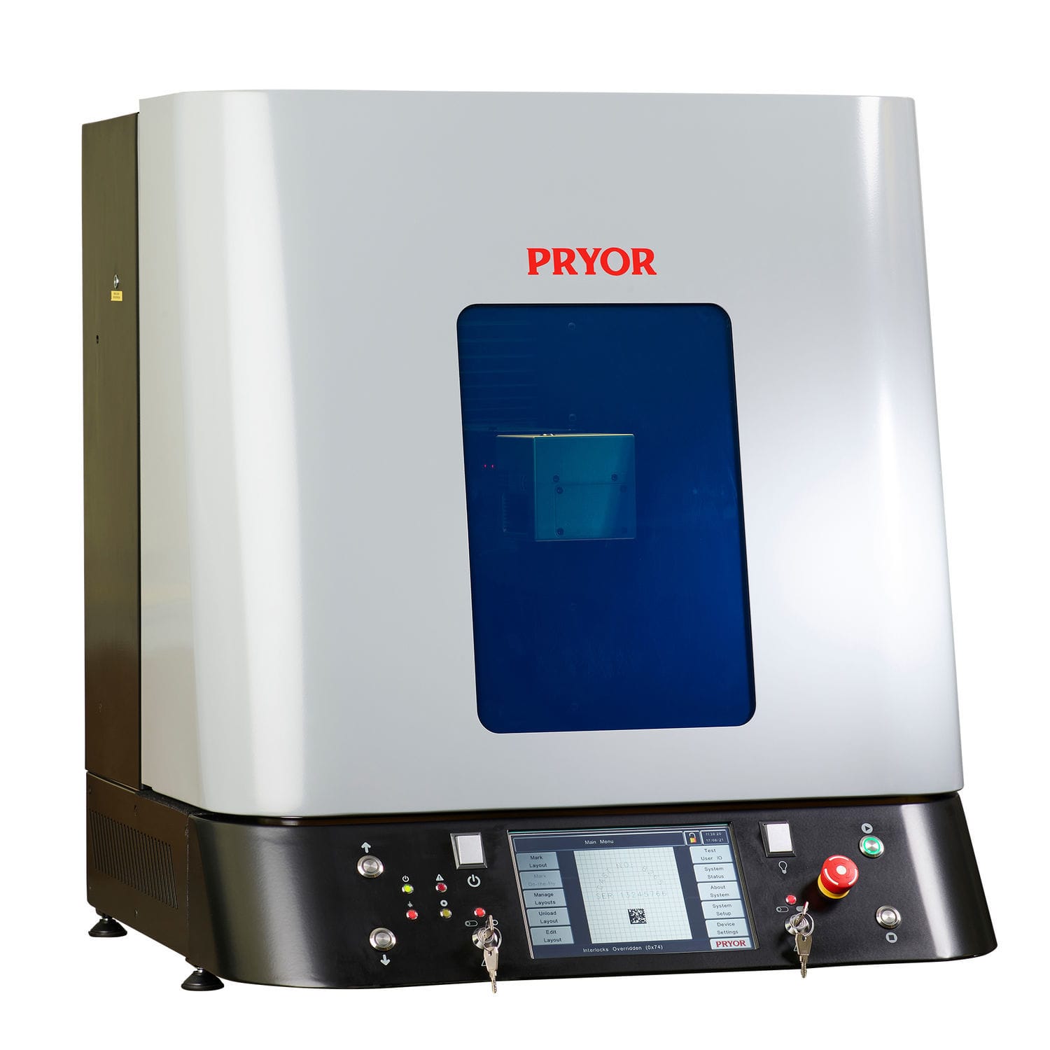 Bench-top marking machine - BenchLaser - Pryor Marking Technology ...