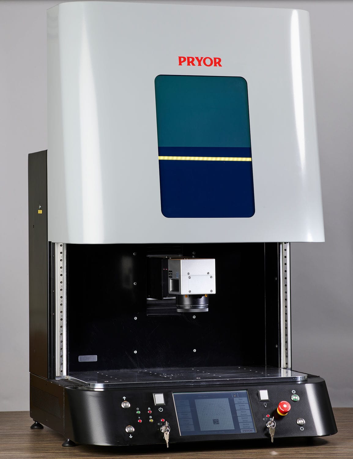 Surgical instrument marking machine - Pryor Marking Technology - laser ...