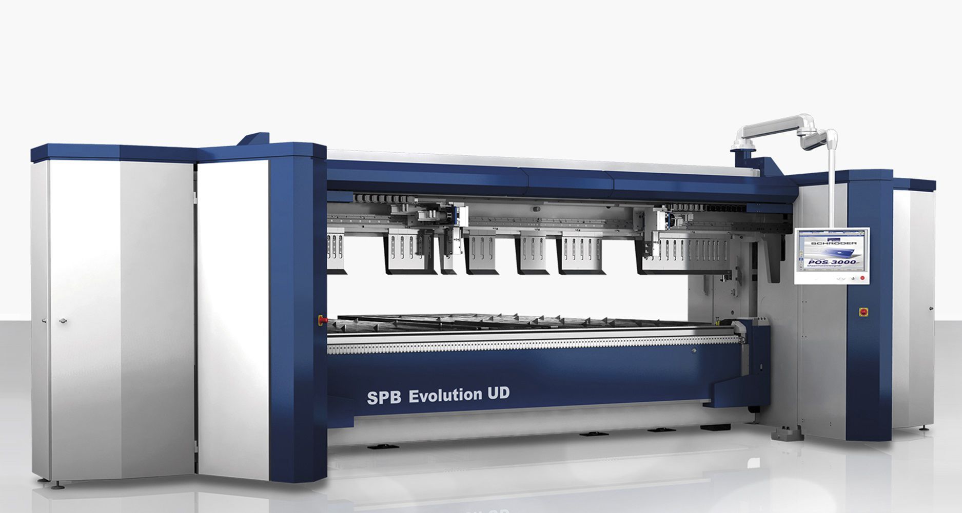 Sheet metal swivel folding machine - SPB Evolution UD - Schröder Group ...