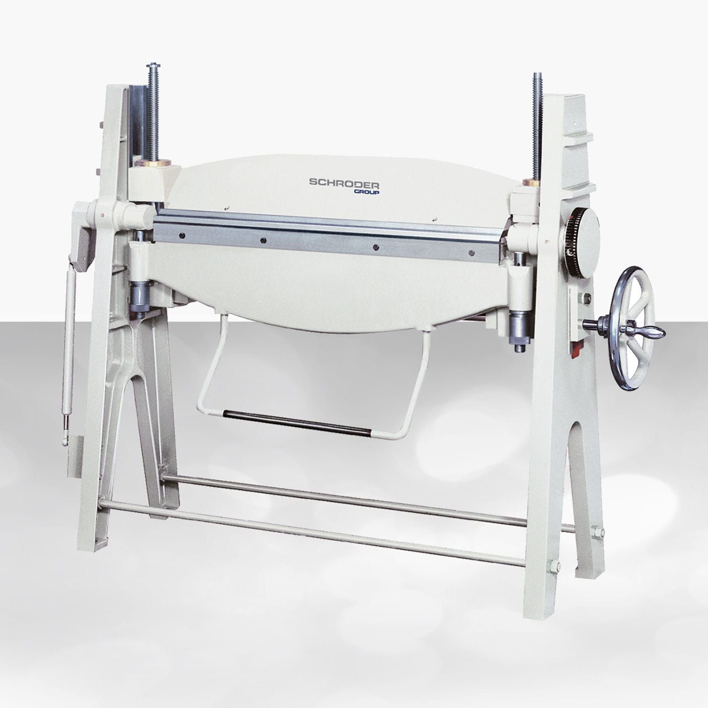 Sheet metal swivel folding machine - 204 - Schröder Group - manual