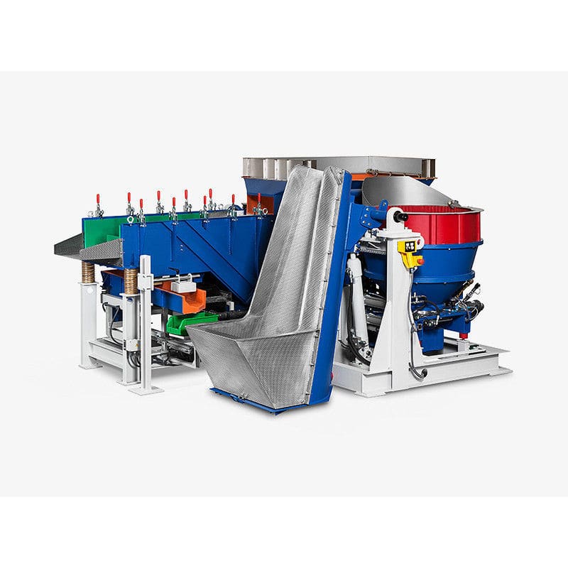 Centrifugal vibratory finishing machine - TT...A/2C series - Walther ...