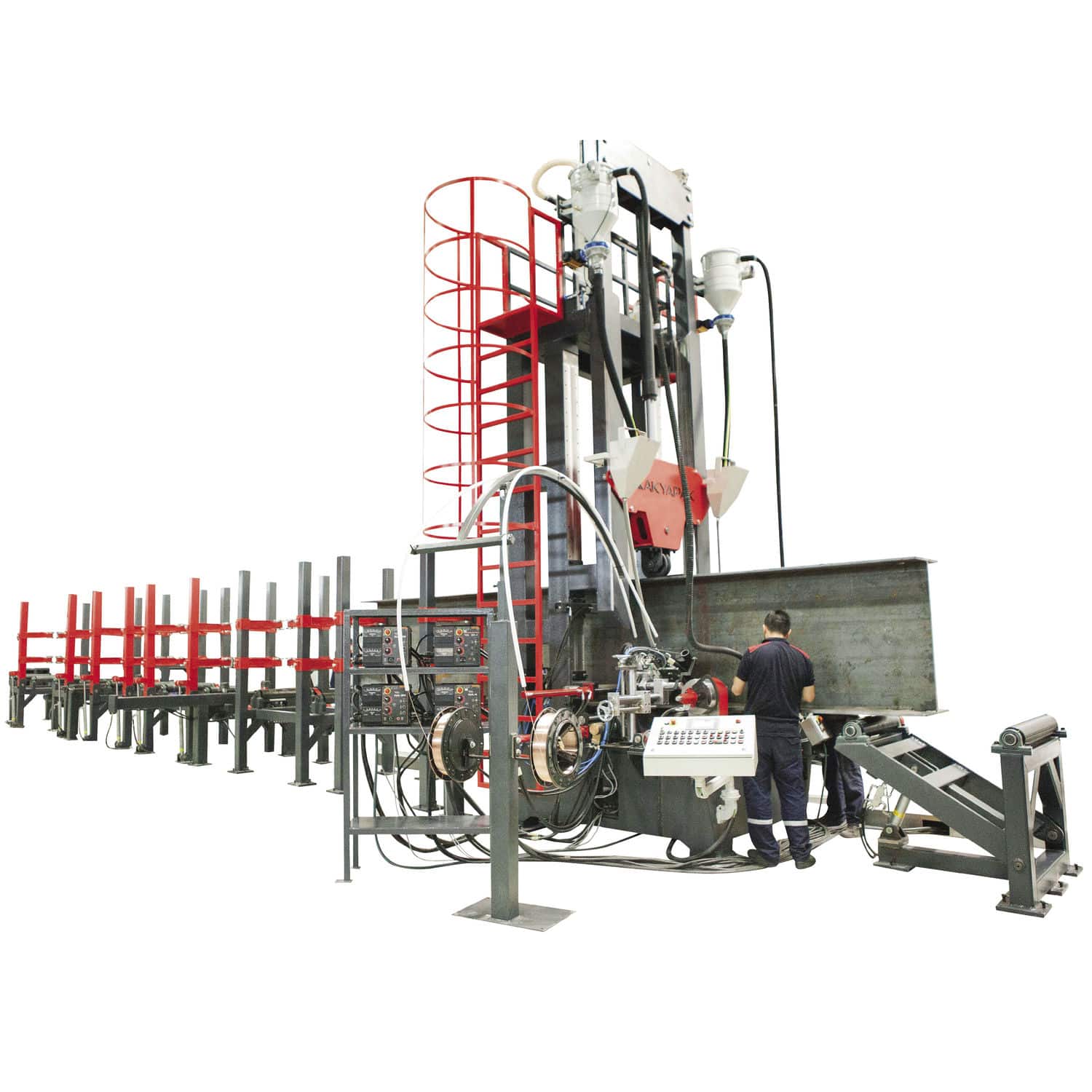 Submerged arc welding machine - HBW - AKYAPAK MAKINA SAN TIC ...