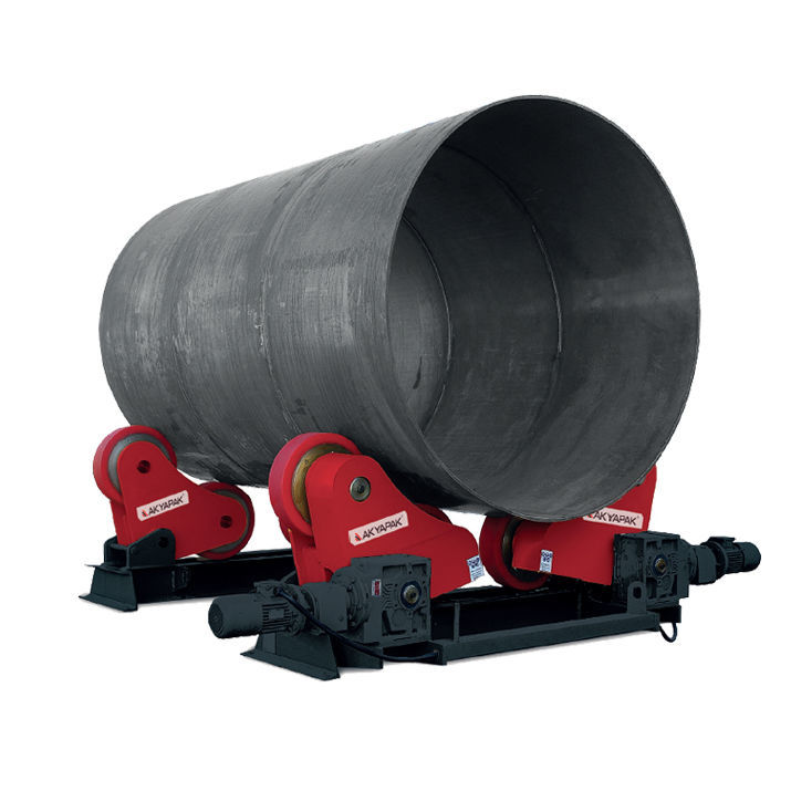 Roller welding rotator - SAR - AKYAPAK MAKINA SAN TIC - self-aligning ...