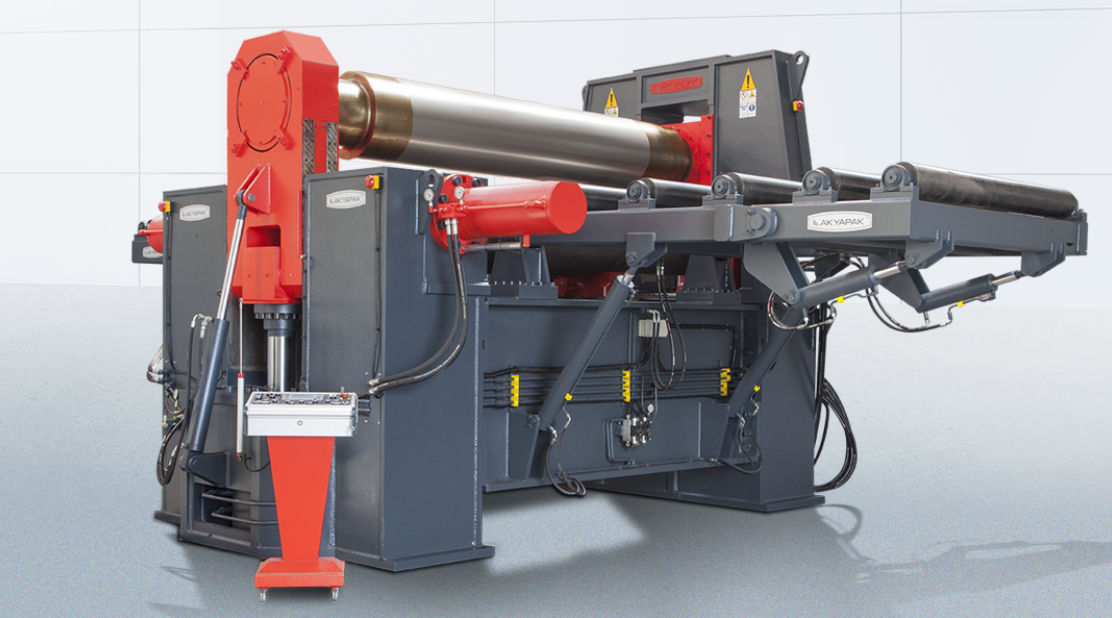 3-roller plate roll machine - AHV 610 - AKYAPAK MAKINA SAN TIC ...