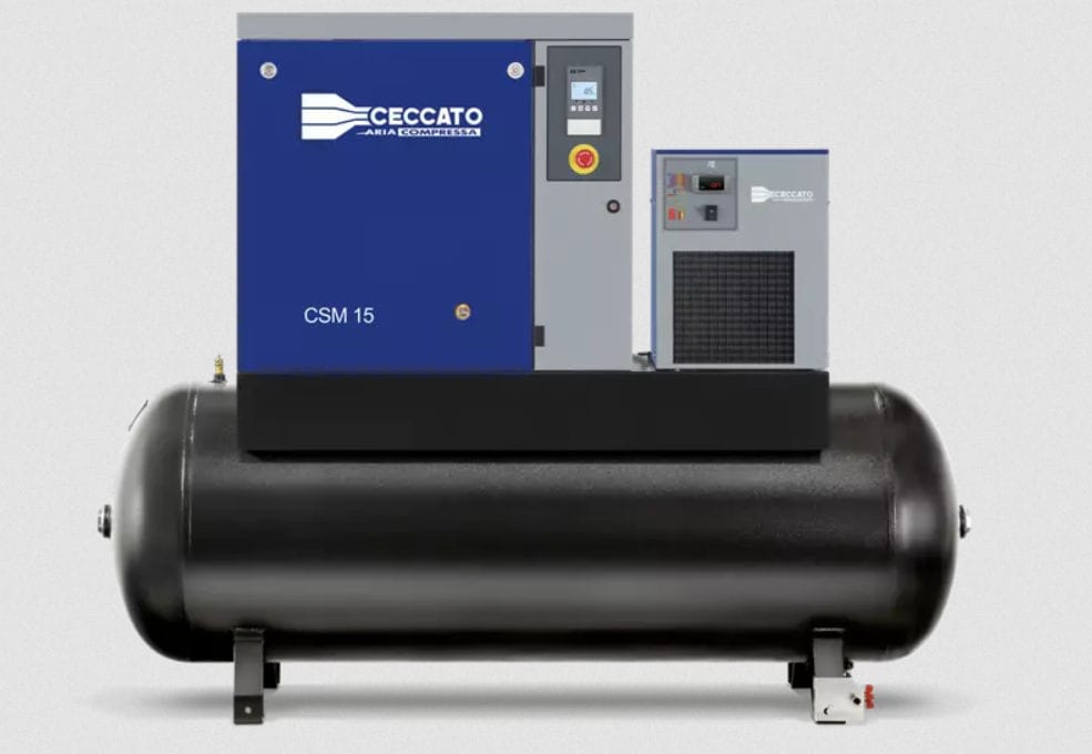 Screw compressor - CSM 7.5 – 20 HP series - Ceccato Aria Compressa ...