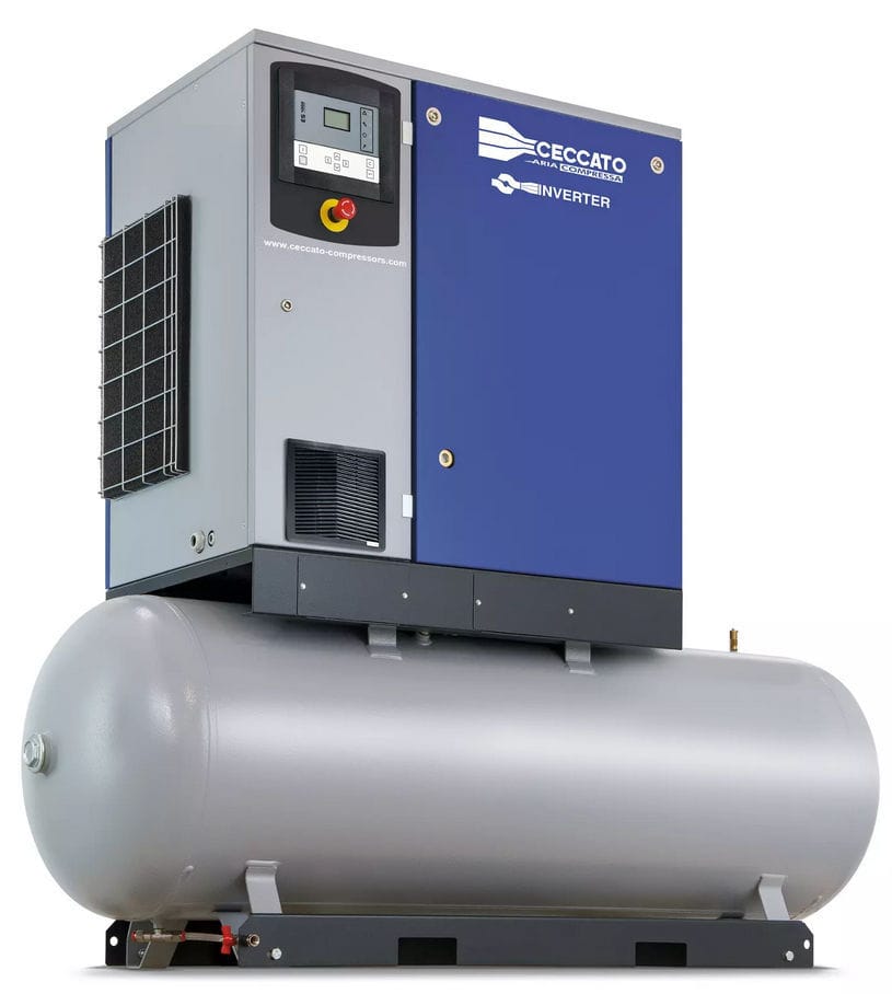 Screw compressor - DRA 10 - 20 HP IVR series - Ceccato Aria Compressa ...