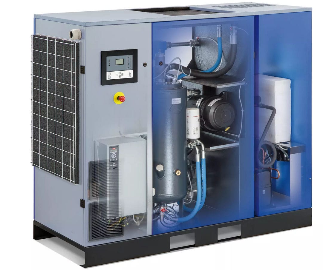 Screw compressor - DRB 35 - 50 HP IVR series - Ceccato Aria Compressa ...