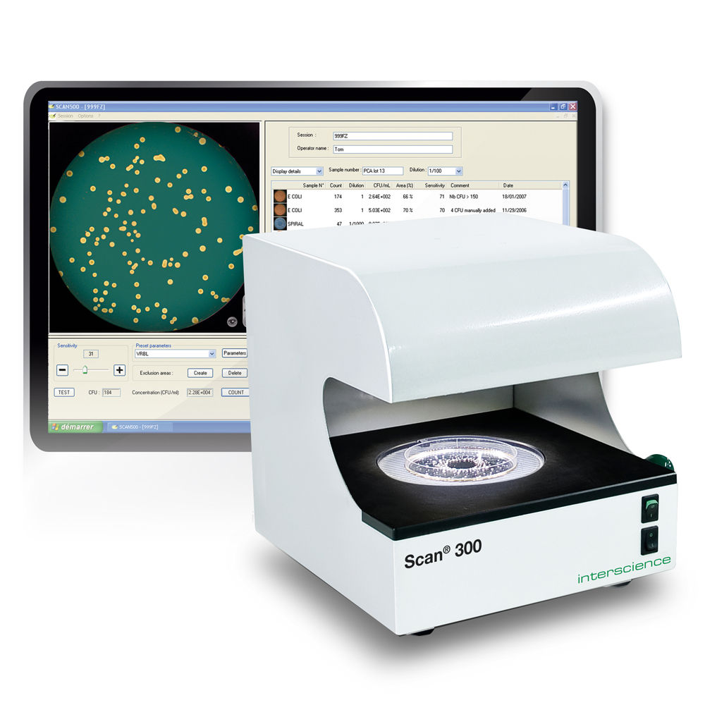 Digital colony counter - Scan® 300 - Interscience - electronic / automatic