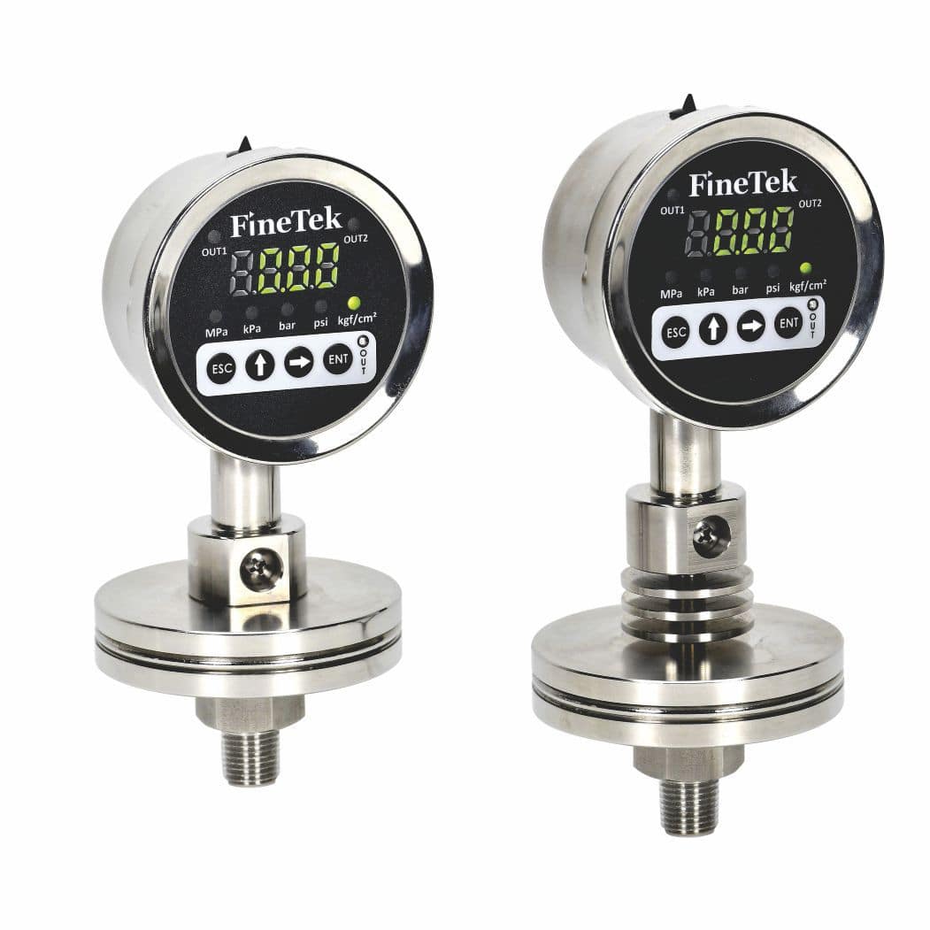 LED pressure gauge - ECP2 - FineTek Co., Ltd. - 4-20 mA / IP65
