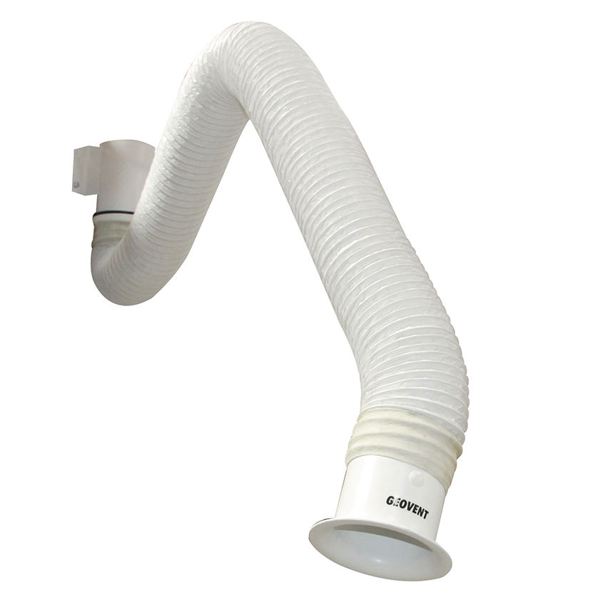 Laboratory extraction arm - FLEXI - Geovent - fixed / flexible ...