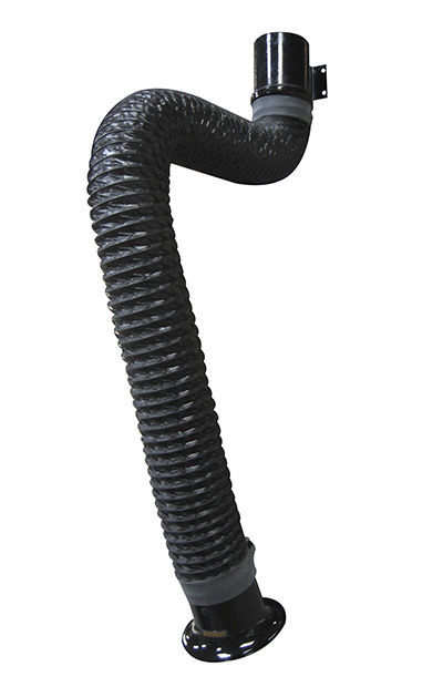 Fixed extraction arm / flexible / articulated / dust - Geovent Flexi ...