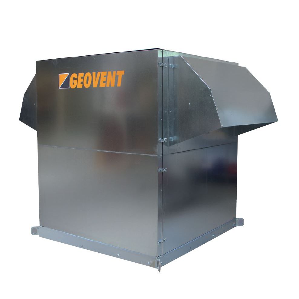 Rooftop air handling unit - GRTU-3800+ - Geovent - for warehouse / heat ...