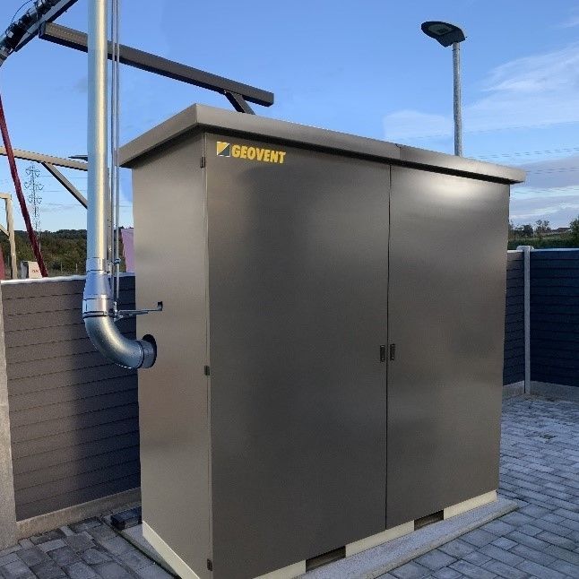 Industrial vacuum cleaner - HVU Elite - Geovent - dry / electric / central