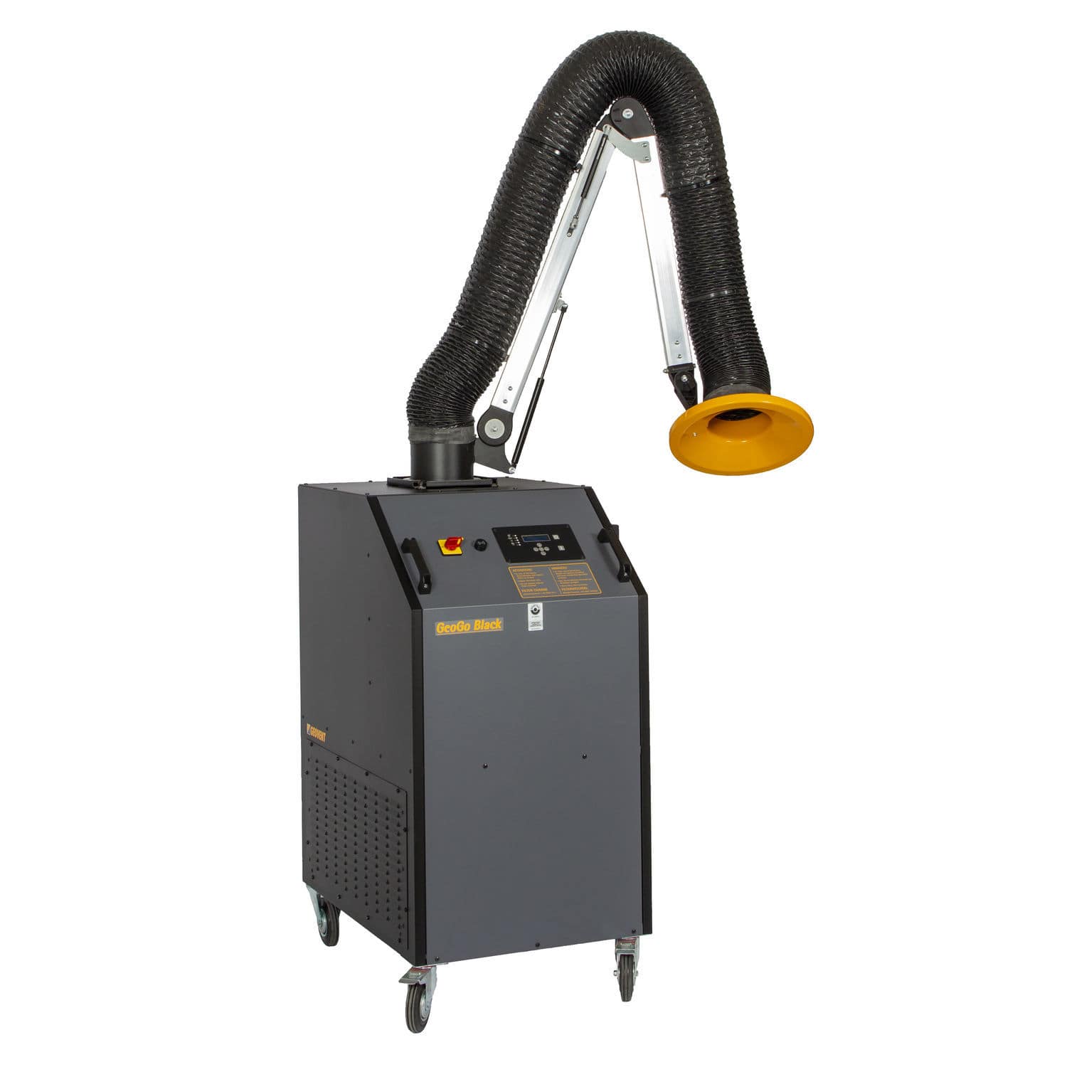Mobile fume extractor - GeoGo Black W3 - Geovent - welding / grinding ...