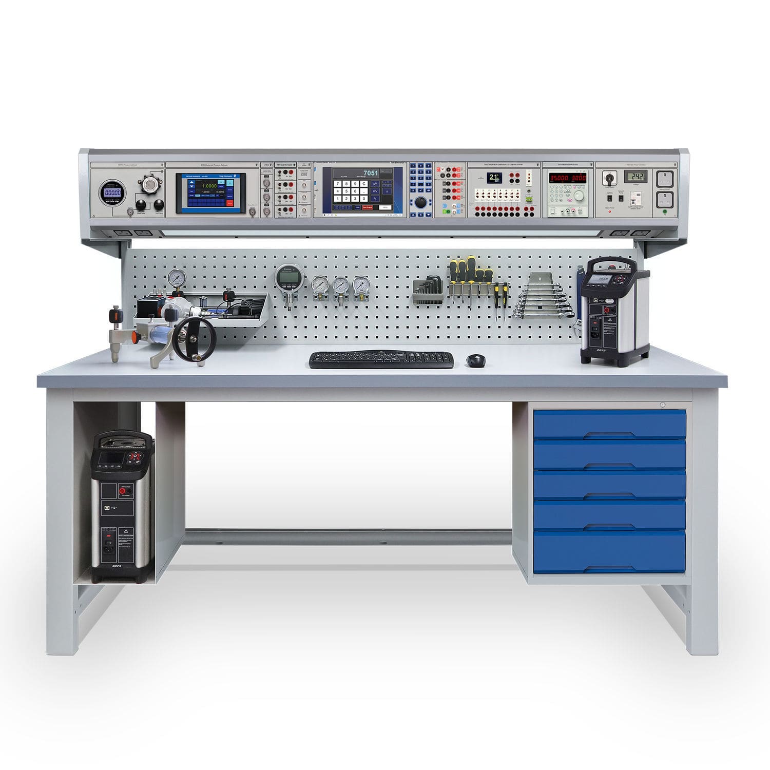 Pressure calibration bench - CBP-WW1 - Time Electronics - temperature ...