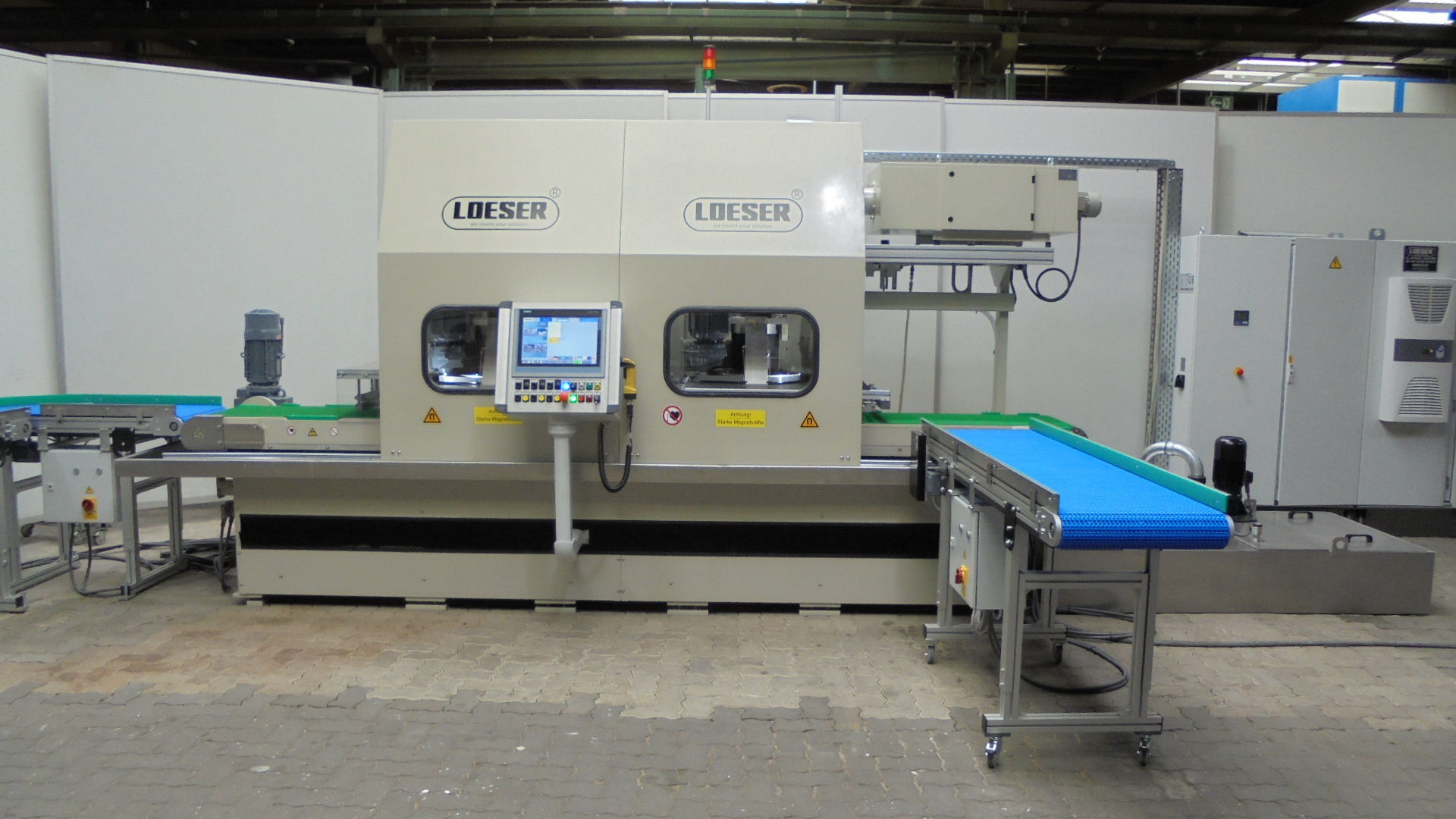 Brush deburring machine - FB 384-500 - LOESER GmbH - edge rounding ...