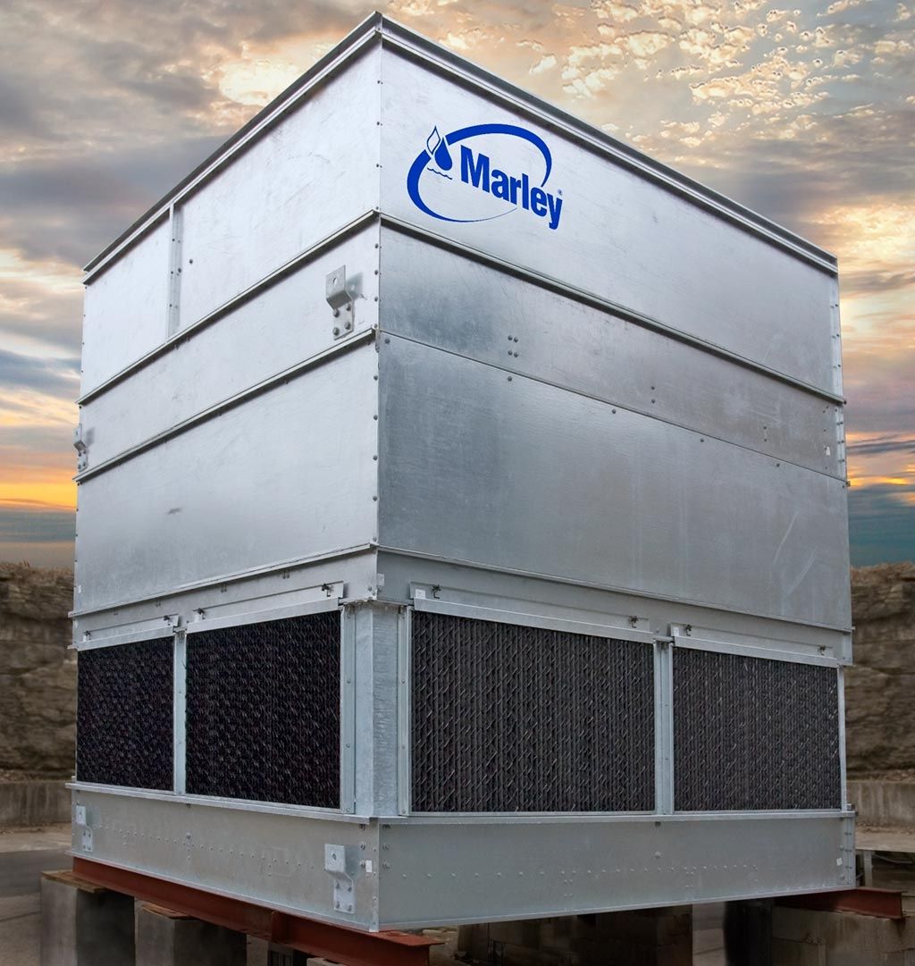 Counter-current cooling tower - max. 6840 m³/h | Marley MD - SPX ...