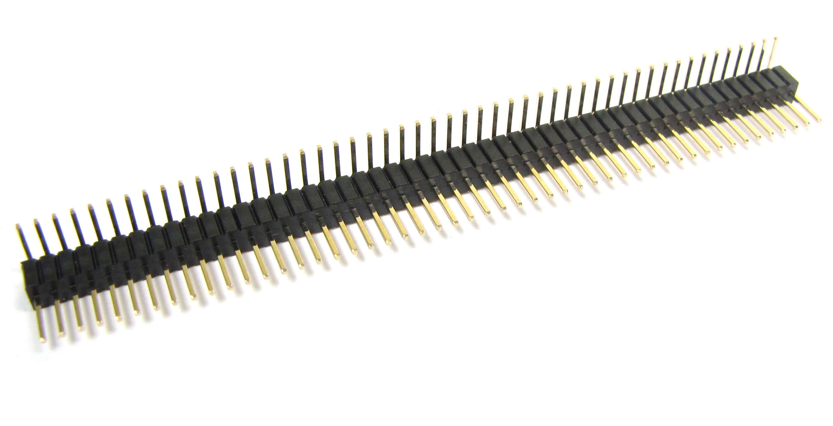 Male pin header - 1.27 - 2.54 mm | CRIMPFLEX® - Nicomatic - single-row ...