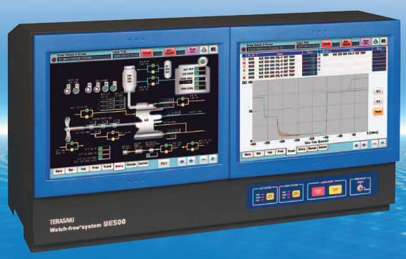 Monitoring control system - WE500 - Terasaki Electric Ltd - for engine