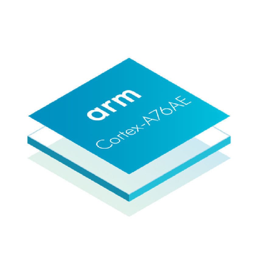ARM processor - Cortex-A76AE - Arm Holdings - dual core