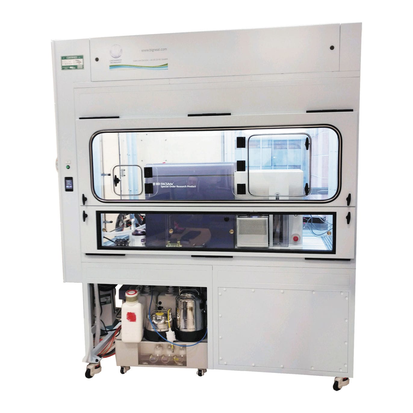Flow cytometry laboratory enclosure - LAFC B2 - Bigneat Containment ...