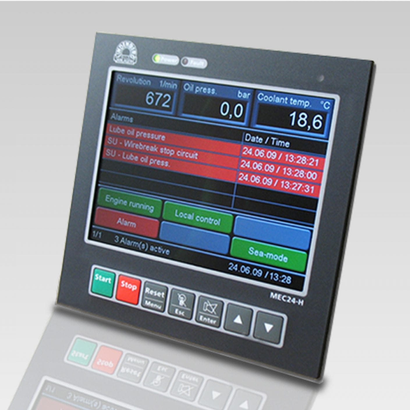 Engine control generator set controller - MEC-24 - Lindenberg-Anlagen ...