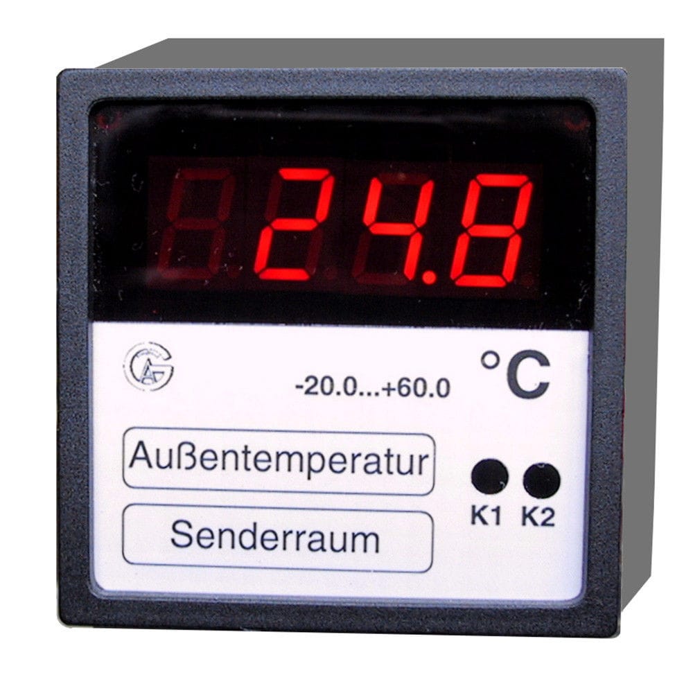 Temperature indicator - AD72P series - Arthur Grillo GmbH - DC voltage ...