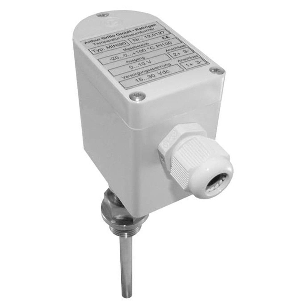 Pt100 temperature transmitter - MINI90-P - Arthur Grillo GmbH - 2-wire ...