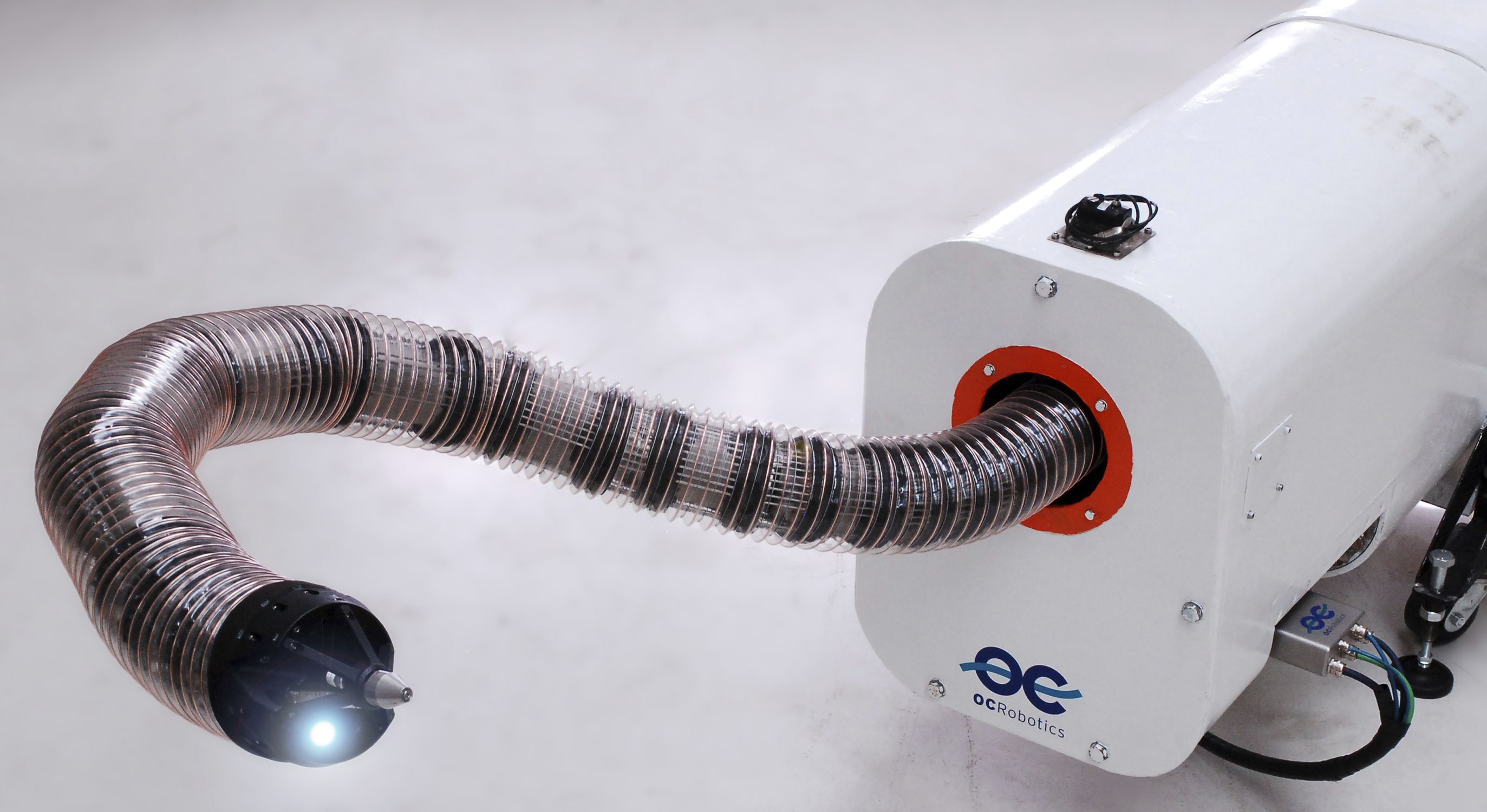 Inspection robot with LED light - X125 II series - OC Robotics ...