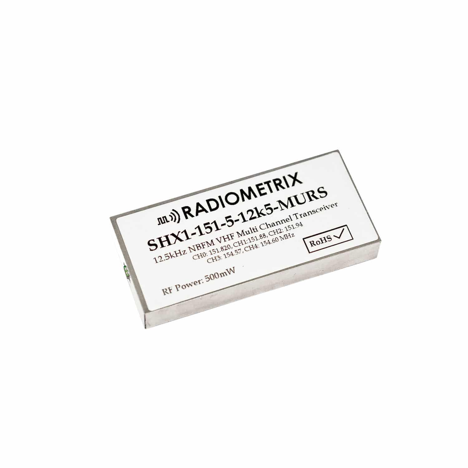 RF transceiver module - SHX1 series - Radiometrix - VHF / RS232 / telemetry