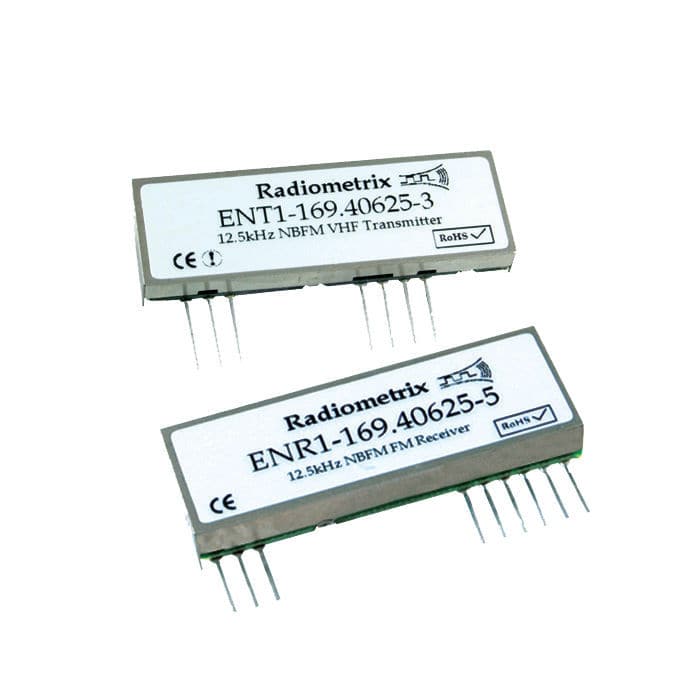 Wireless receiver - ENR1 series - Radiometrix - radio / AMR / VHF