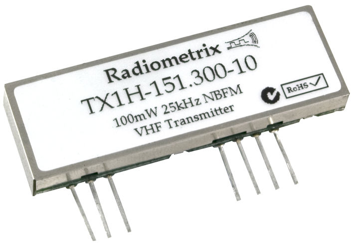 RF radio transmitter - TX1H - Radiometrix - VHF / data