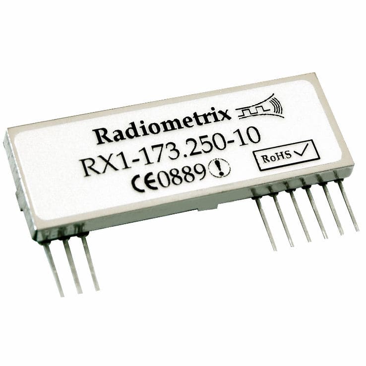 Radio receiver - RX1 series - Radiometrix - VHF / telemetry / industrial