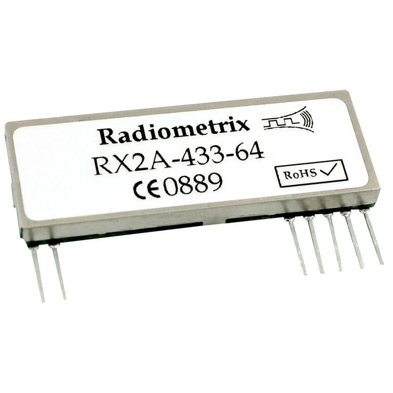 Radio receiver - RX2A series - Radiometrix - UHF / industrial / telemetry