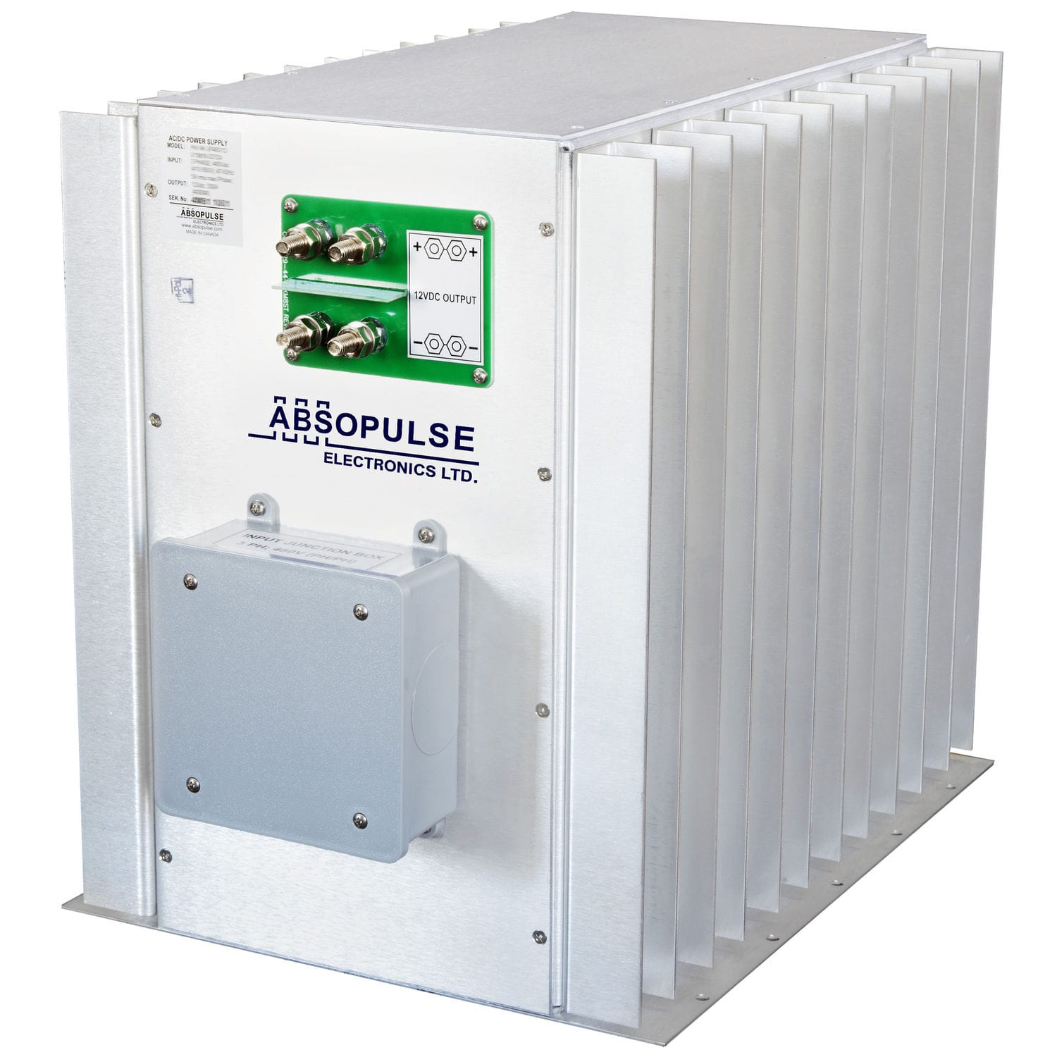 Convection-cooled power supply - HVI 3KP-V9 series - ABSOPULSE Electronics Ltd. - closed frame ...