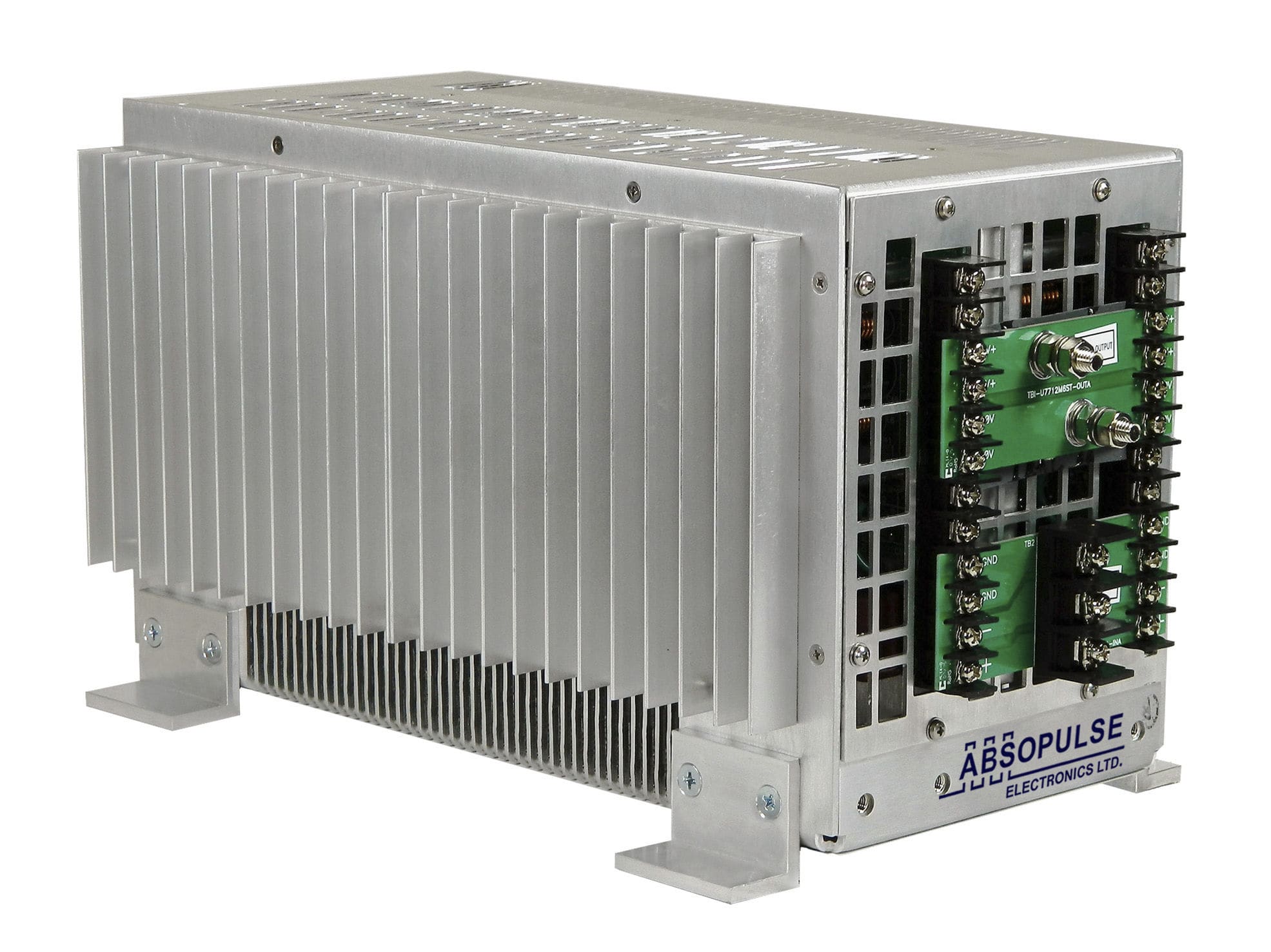 Industrial DC/DC converter - BHR 65X2-4U2NF series - ABSOPULSE Electronics Ltd. - regulated ...