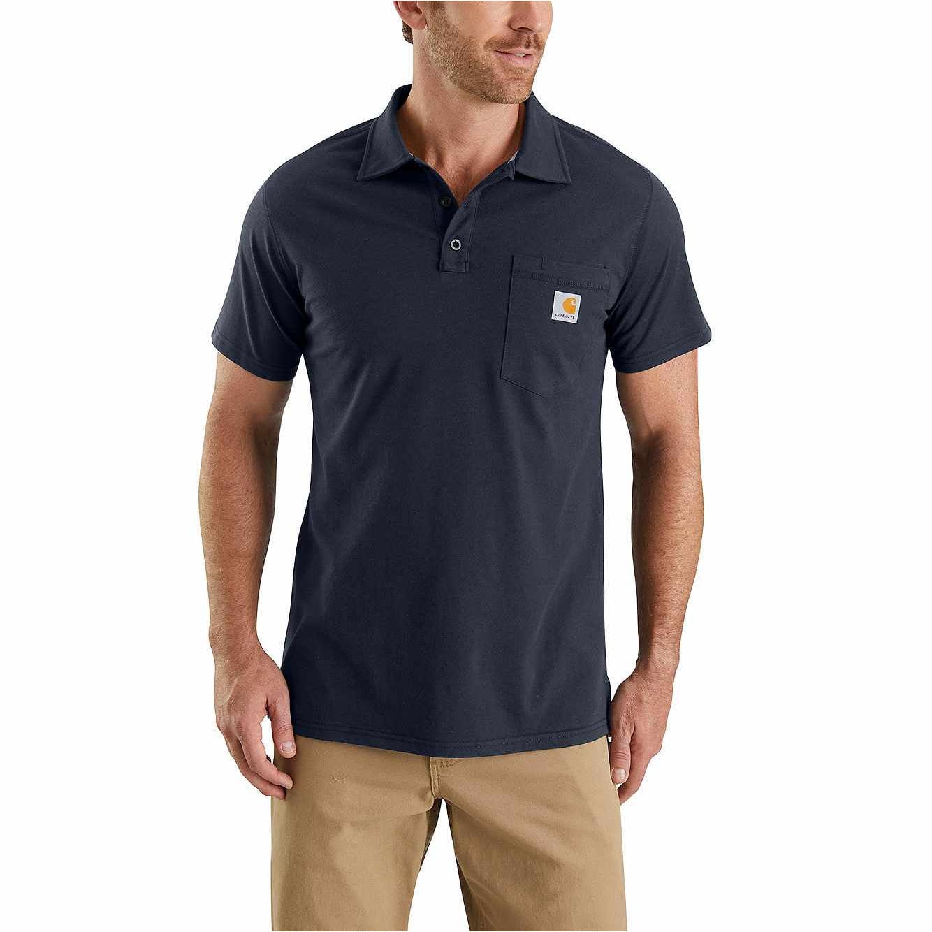 Work polo - 103569 - Carhartt workwear - cotton / polyester / men's