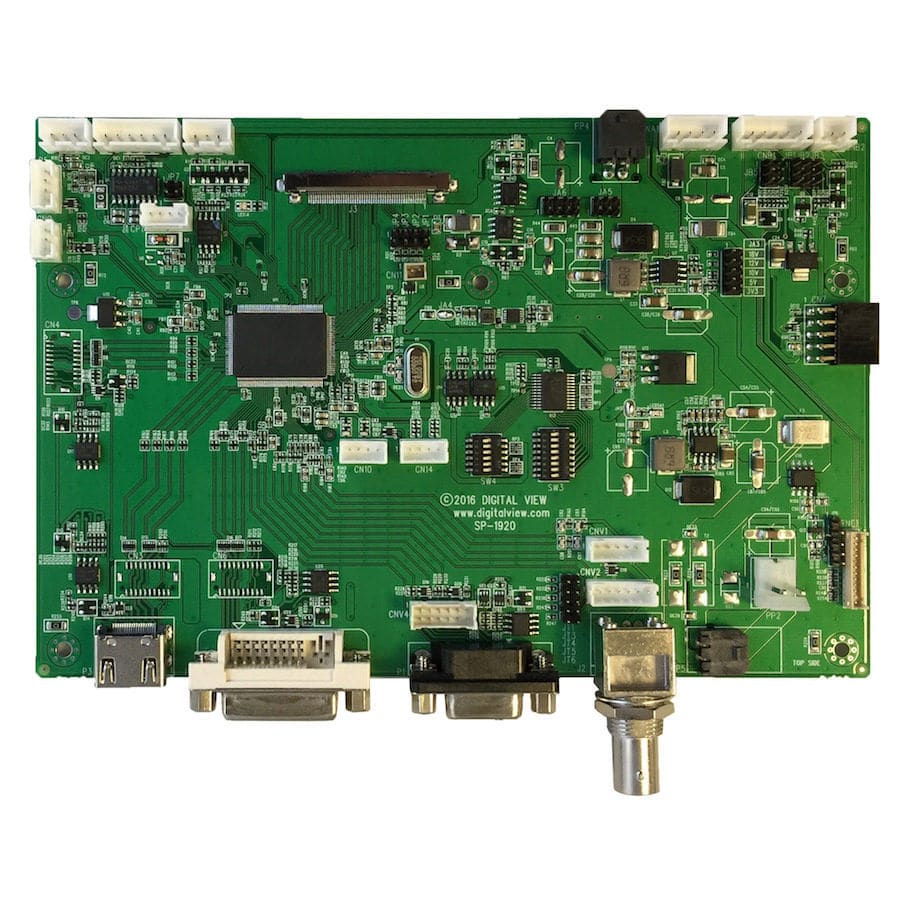 LCD controller card - SP-1920 - Digital View - RS-232 / LVDS / HDMI