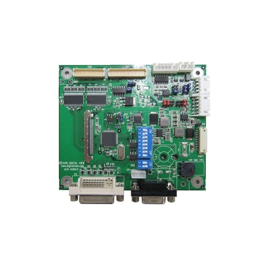 LCD controller card - ALR-1400v2 - Digital View - RS-232 / LVDS / RGB