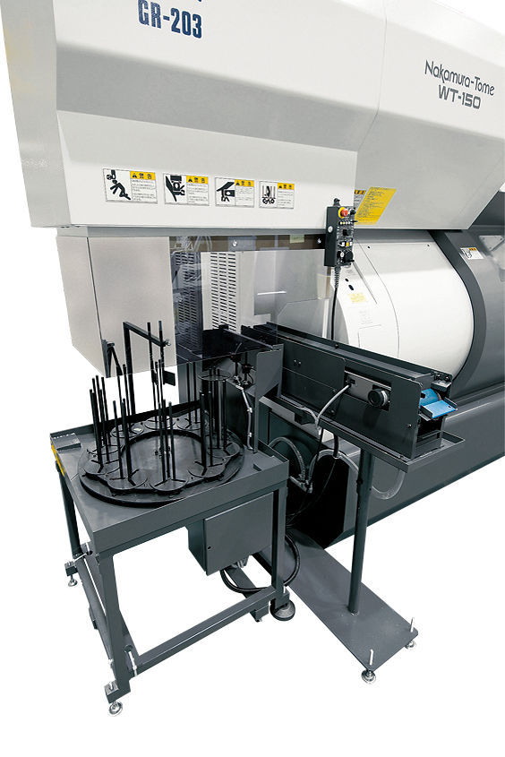 Automatic stocking unit - WS series - Nakamura-Tome Precision Industry