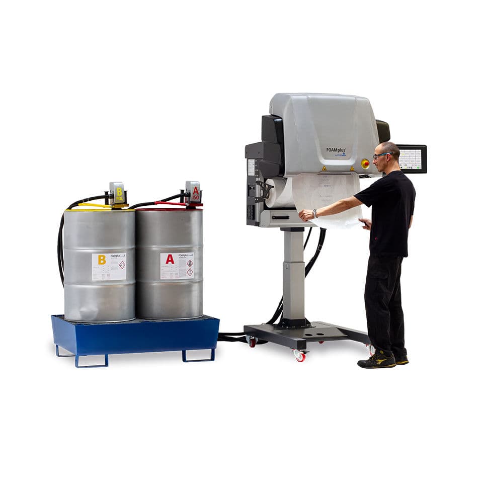 Foam-in-bag protective packaging machine - FOAMplus® Bag Packer³ ...