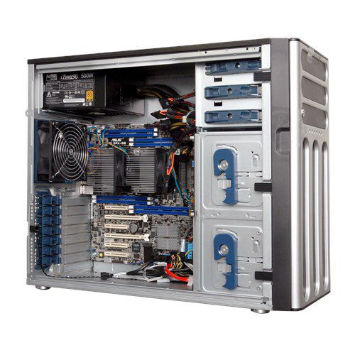 Storage server - TS500-E8-PS4 V2 - Asus - rack-mount / tower / Intel® Xeon