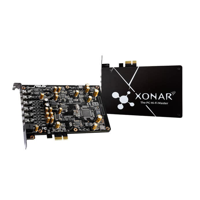 PCI Express sound card - Xonar AE - Asus - multi-channel