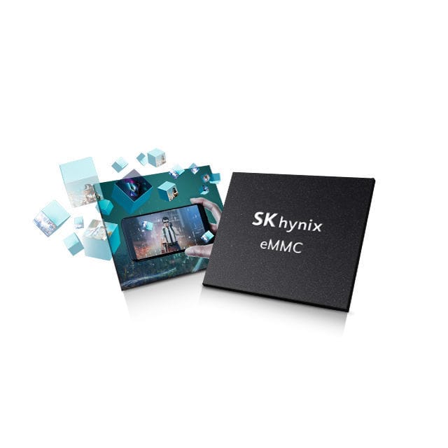 Flash memory chip - eMMC 5.1 - SK hynix - NAND / for mobile machines